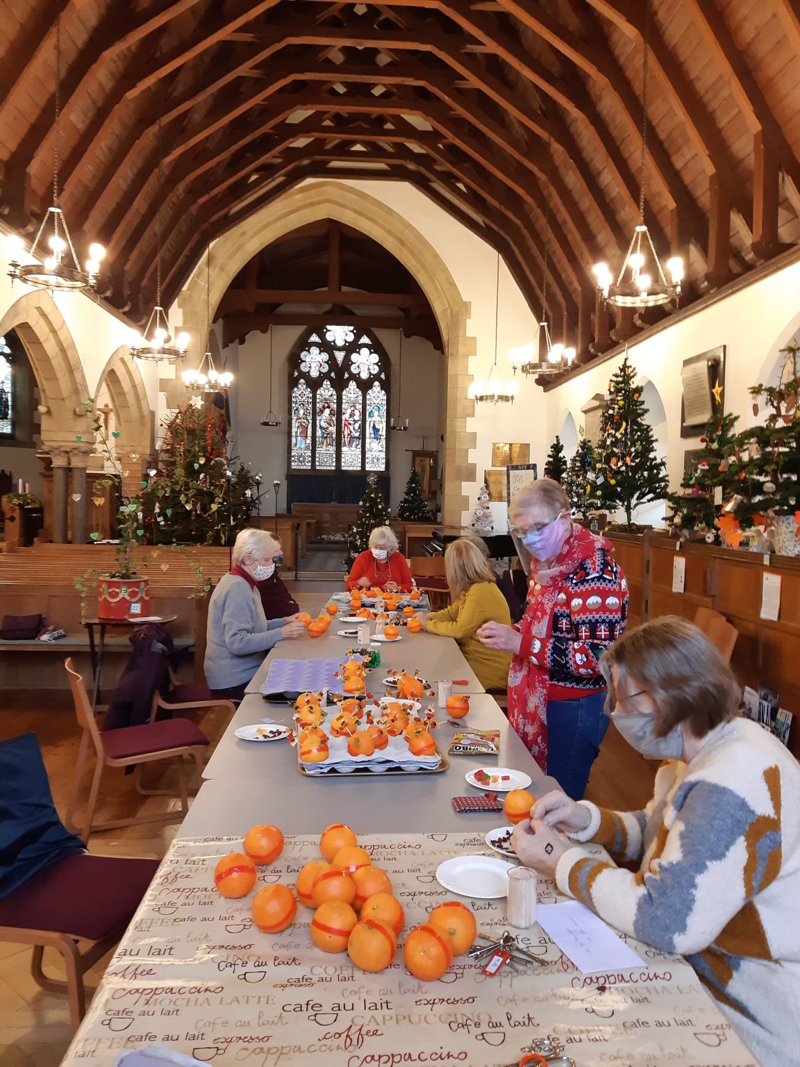 Making the Christingles – Grange Parish Church
