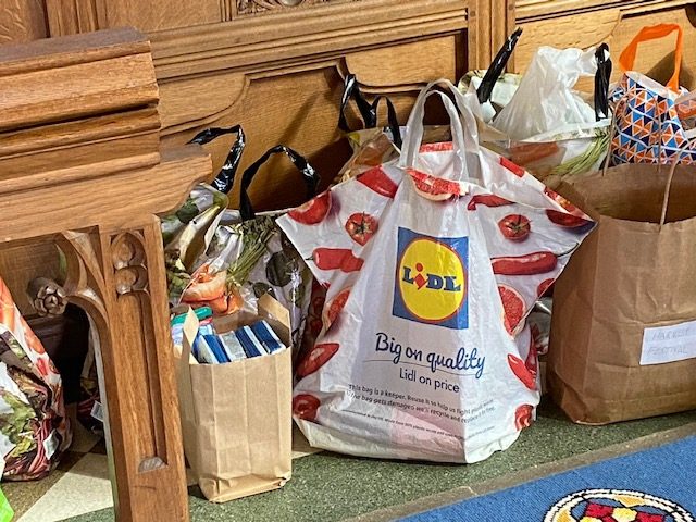 Harvest Collection for the Foodbank – Grange Parish Church
